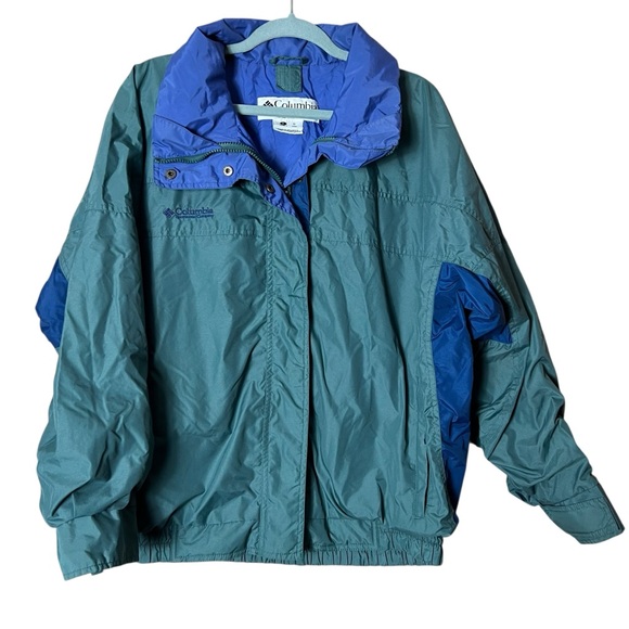 Columbia | Jackets & Coats | Vintage Columbia Green And Blue Bugaboo ...